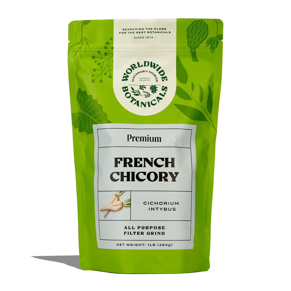 Organic French Chicory, Ground – Worldwidebotanicals